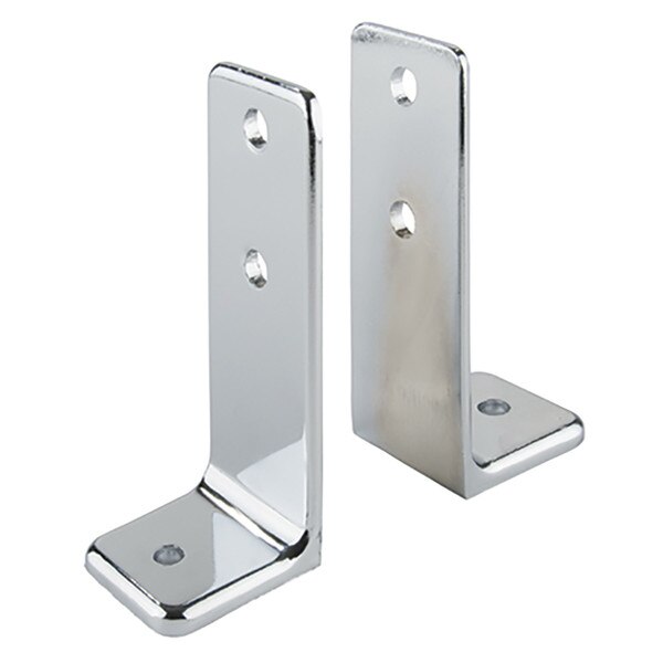 Double ear, Two Piece Urinal Screen Bracket for Toilet Partition