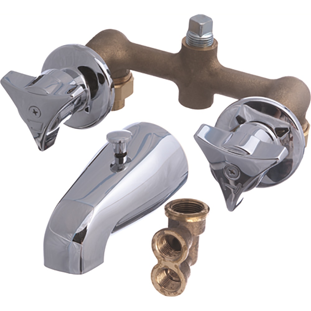 Union Brass Two Handle Tub & Shower Faucet