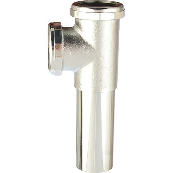 Universal Drain Chrome Plated Brass Tee