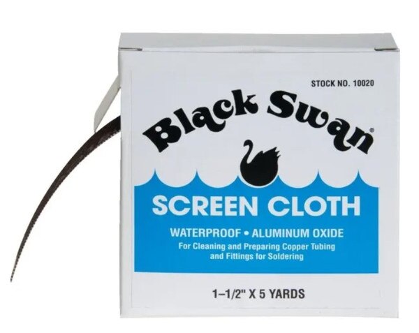 Black Swan Open Mesh Sand Cloth - 1-1/2" x 5 Yards