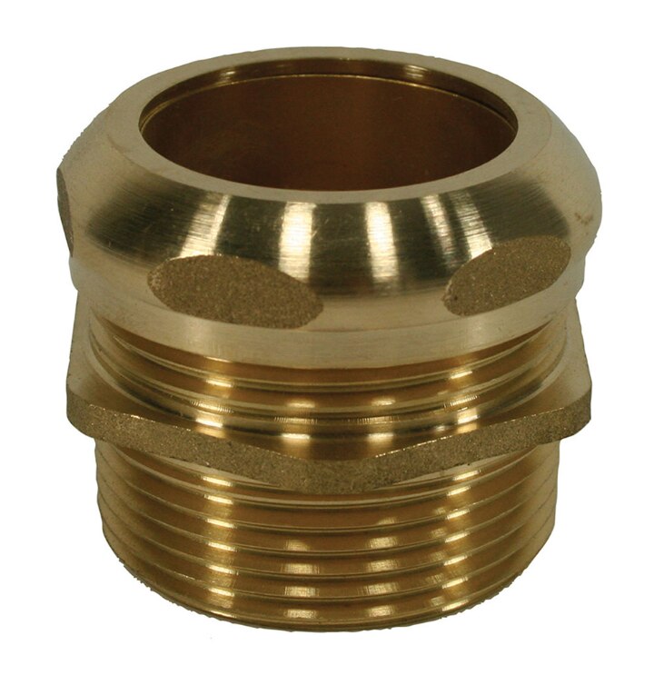 Universal Drain Brass Trap Adapter - 1-1/4" x 1-1/4", Male