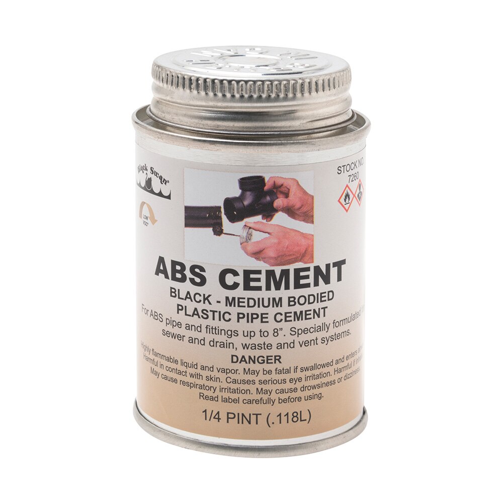 A-6 ABS Pipe Cement - 8 Oz
