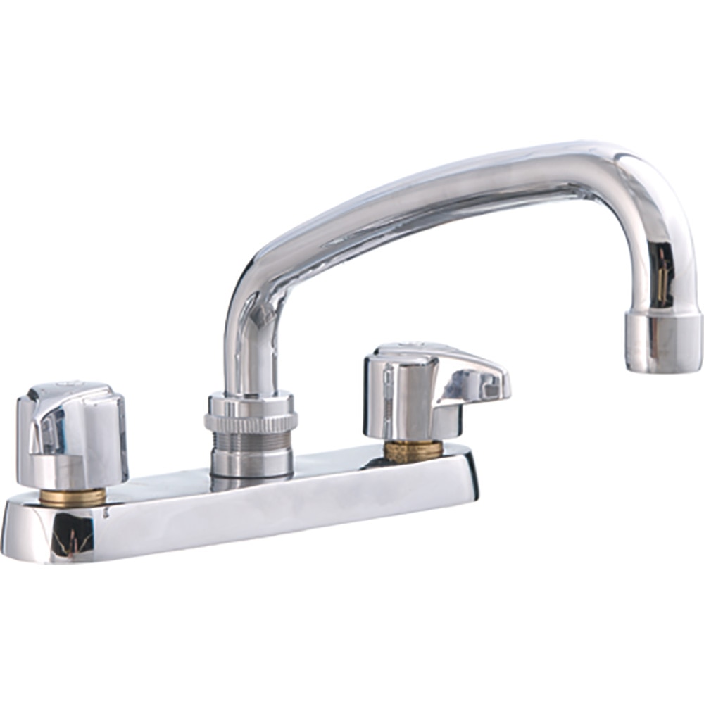 Union Brass Two Handle Kitchen Faucet, 6" Centers