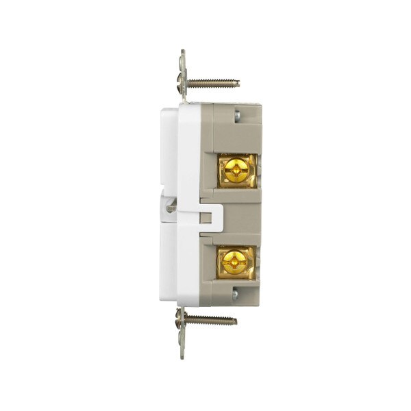 Eaton GFCI, 20A, 125V, White, Slim Design